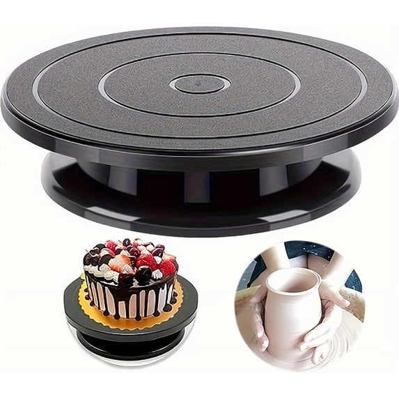 Cake Turntable, 11''Cake Stand Decorating Bakery Supplies, Turnable ...