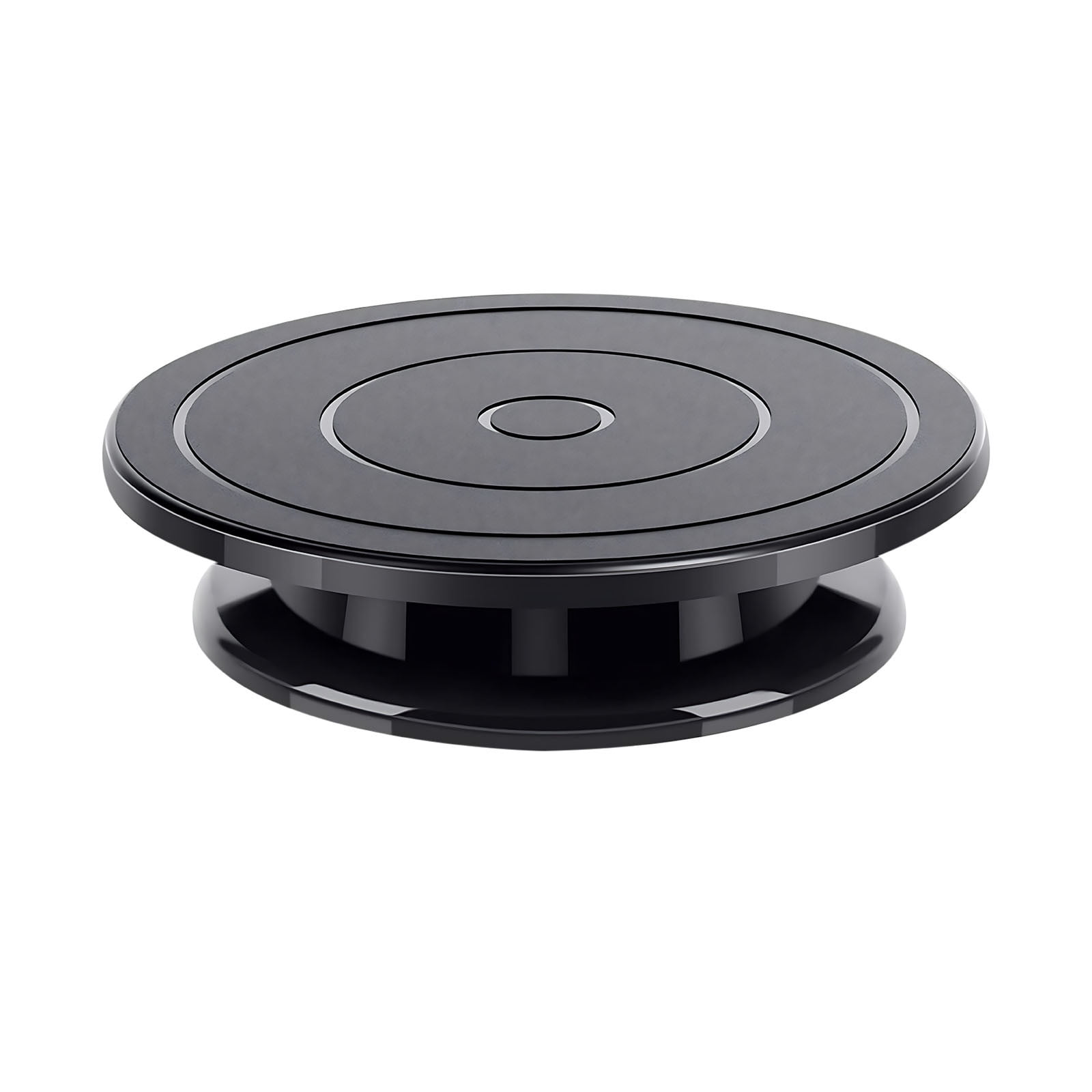 Cake Turntable,11''Cake Stand Decorating Bakery Supplies,Turnable Black ...