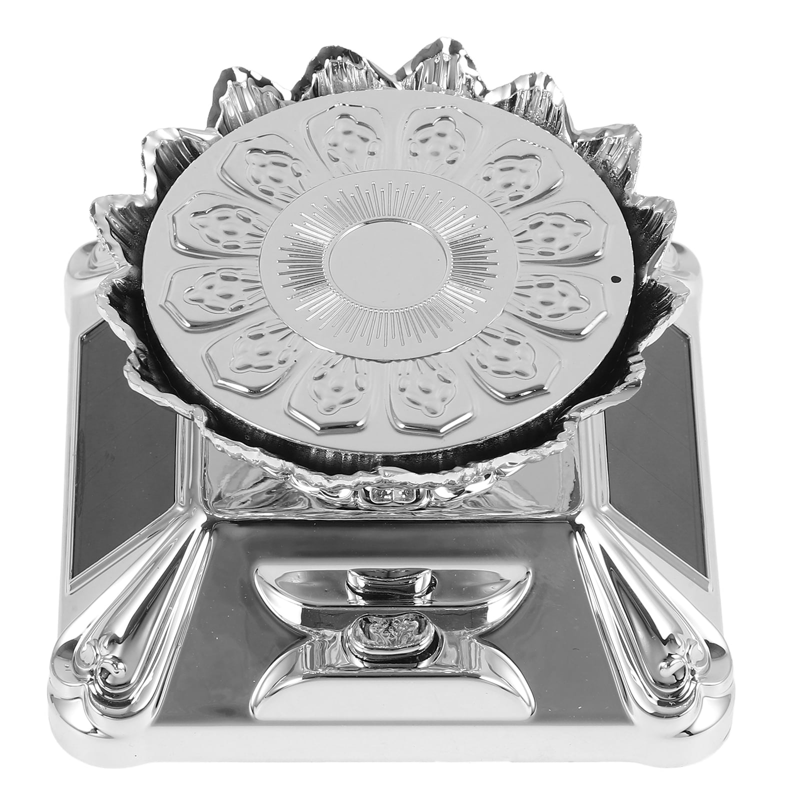 Cake Turntable Motorized Rotating Display Stand Carousel Store Simple ...