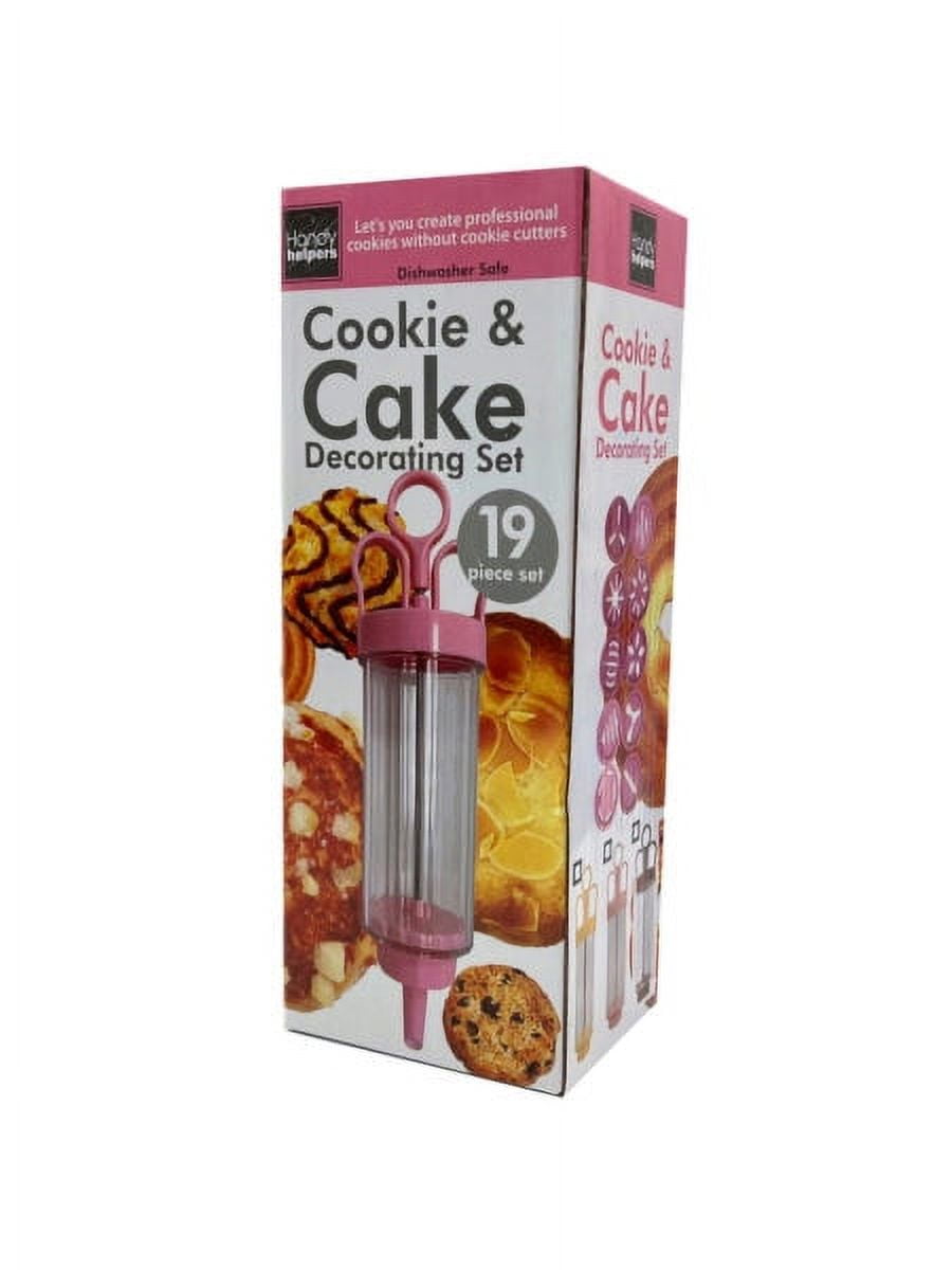 Cake and Pastry Decorating Set with Nozzles (Available in a pack of 2 ...