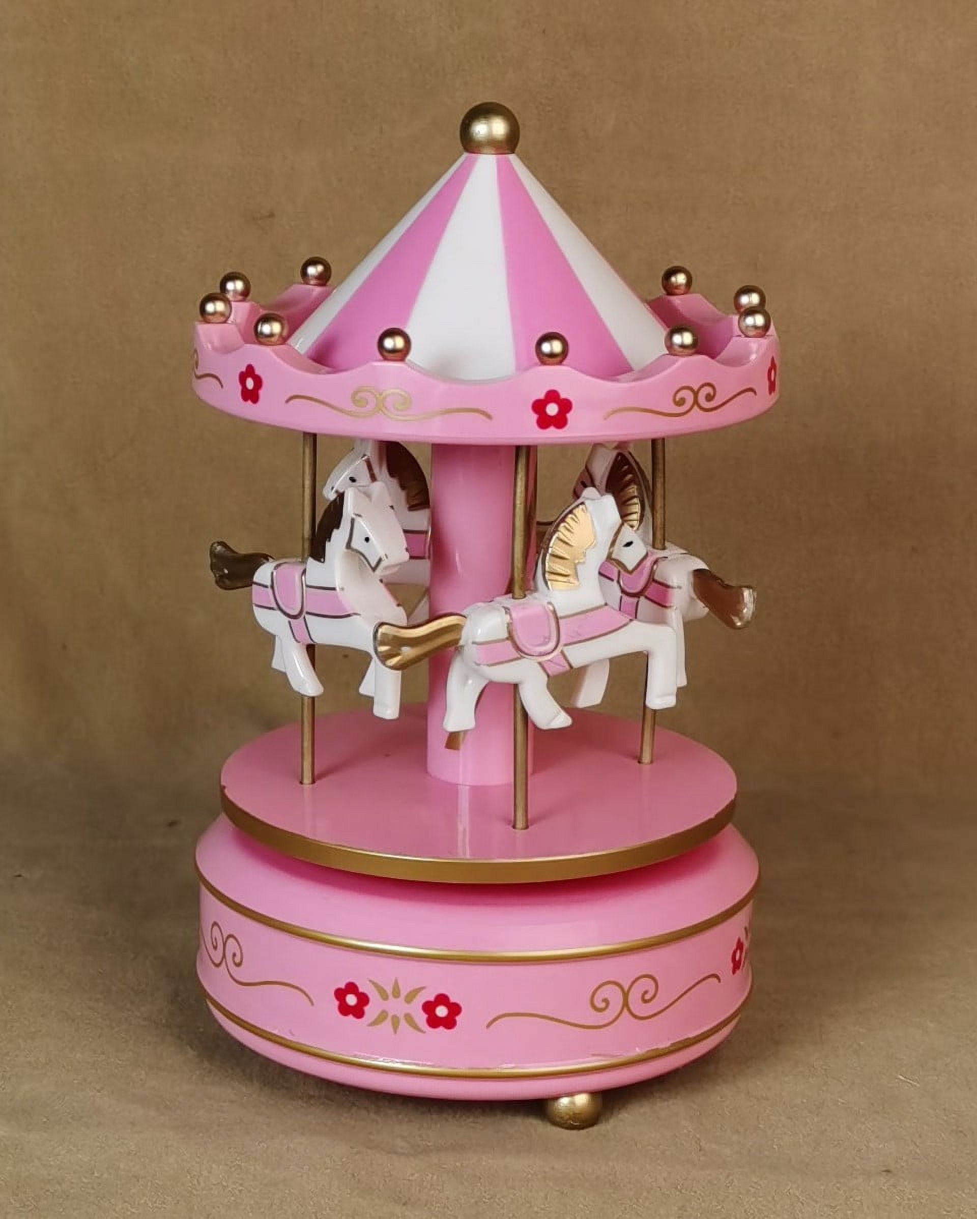 Cake explosion carousel music box direct gift DIY music box fixed LOGO - Walmart.com