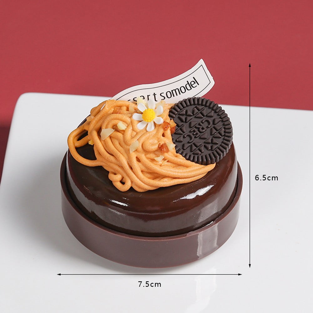 Cake model simulation dessert model round fruit cake small dessert ...