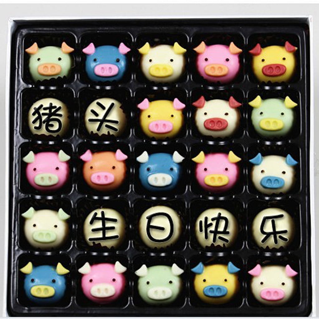 Cake silicone mold BPA-free silicone mold for oven Chocolate Pig ...