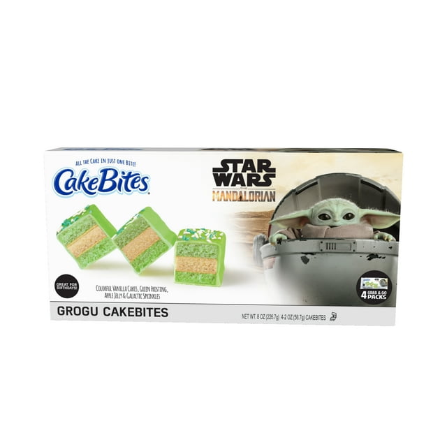 CakeBites Star Wars Grogru 4 Grab & Go, Family Pack - Walmart.com