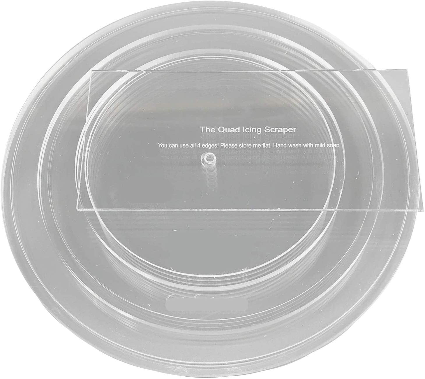 CakeSafe 1/2 Inch Round Basic Essential Kit 2 Each of Round Disk 6-1/2 ...
