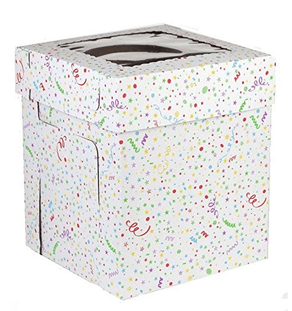 Confetti Cake Box