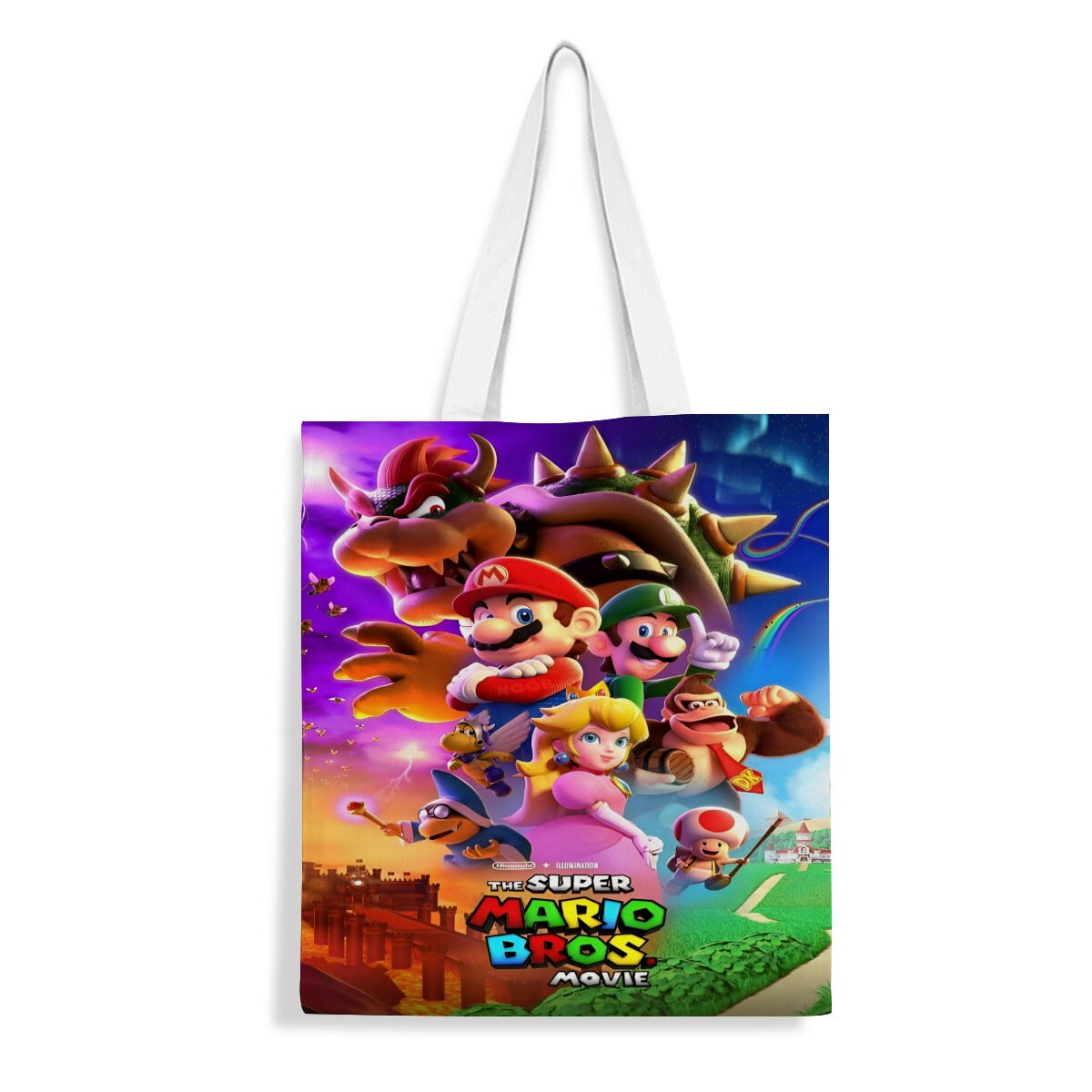 Cakecery Mario Maker canvas Tote Bag for Women Aesthetic Cute Cat ...