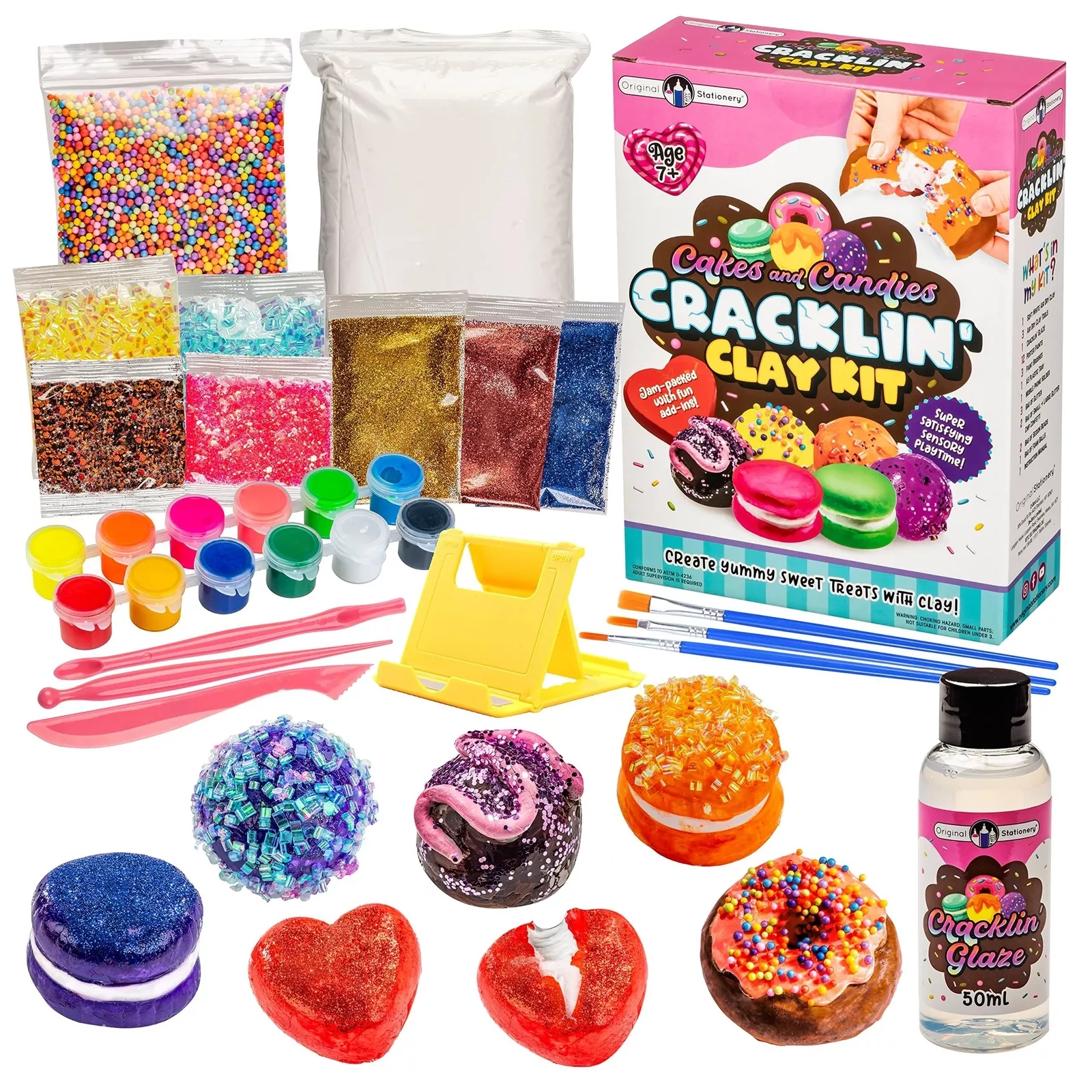 Cakes and Candies Clay Kit, Modeling Air Dry Clay for Sensory Fun ...