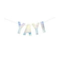 Cakewalk Yay Iridescent Banner Garland, Multicolor, 8ft - Mermaid ...