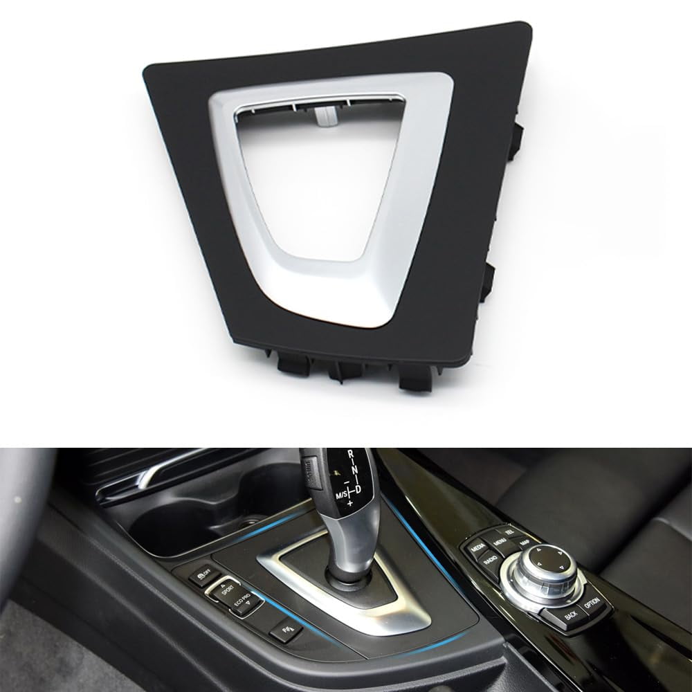 Cakievro LHD Car Gear Shift Selector Trim Cover Transmission Shifter ...