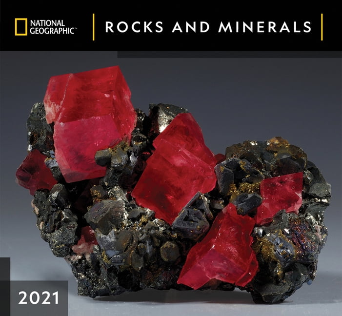 Cal 2021- National Geographic Rocks and Minerals Wall (Other) - Walmart.com