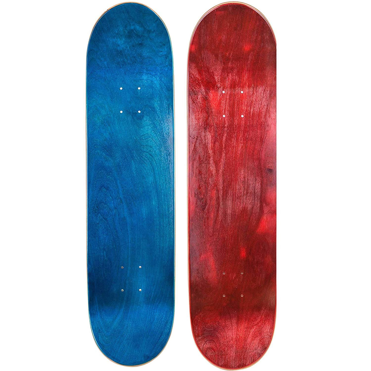 Cal 7 Blank Maple Skateboard Decks | 8.5 Inch | Two Pack Combinations ...
