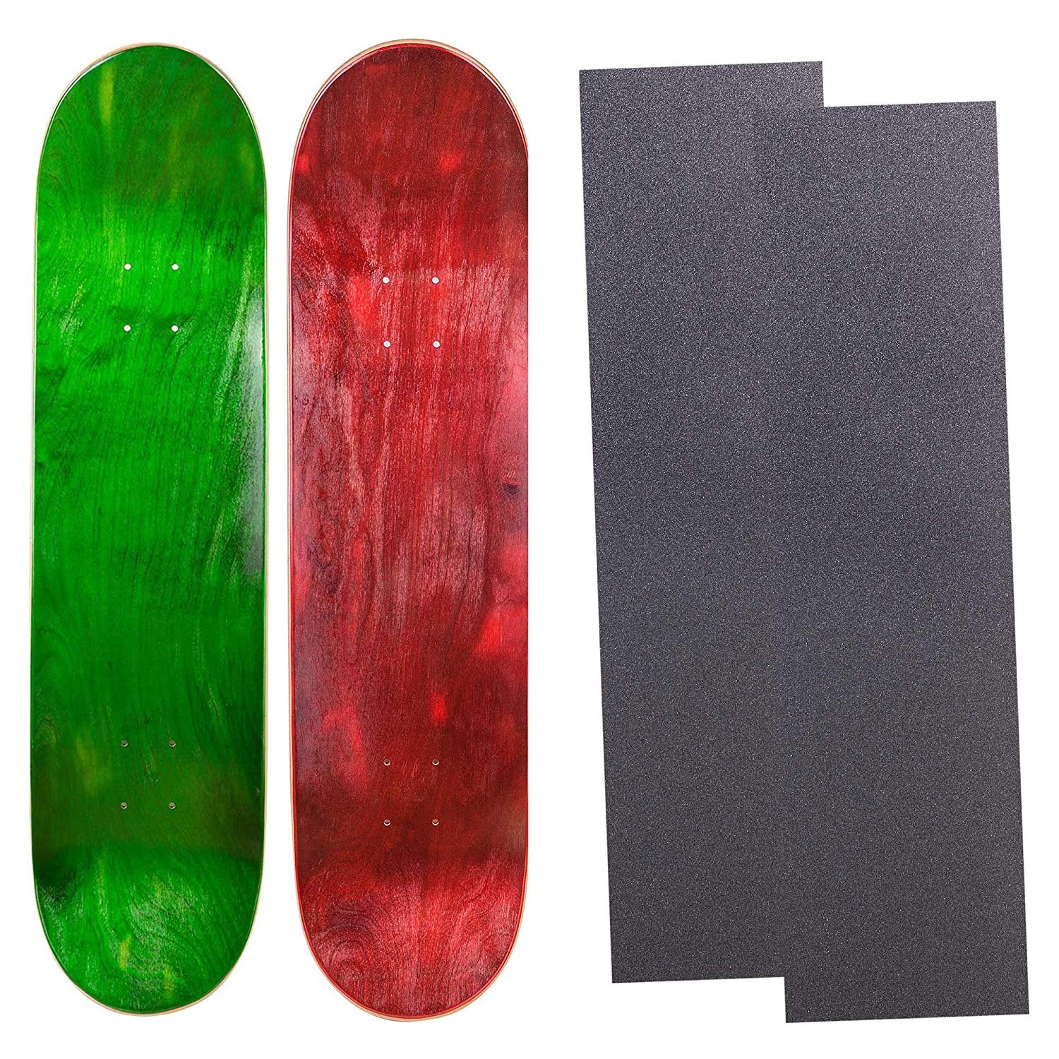 Cal 7 Blank Maple Skateboard Decks with Grip Tape| 8.5 Inch | Set of 2 ...