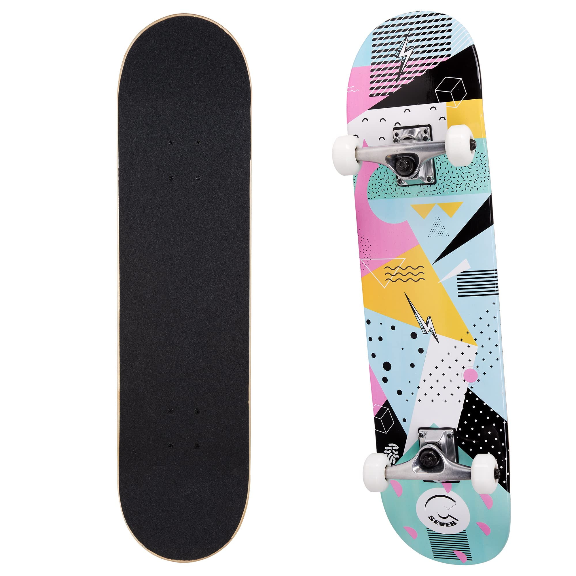 Cal 7 Complete Standard Skateboard 7.75-8-inches (7.75" Hella ...