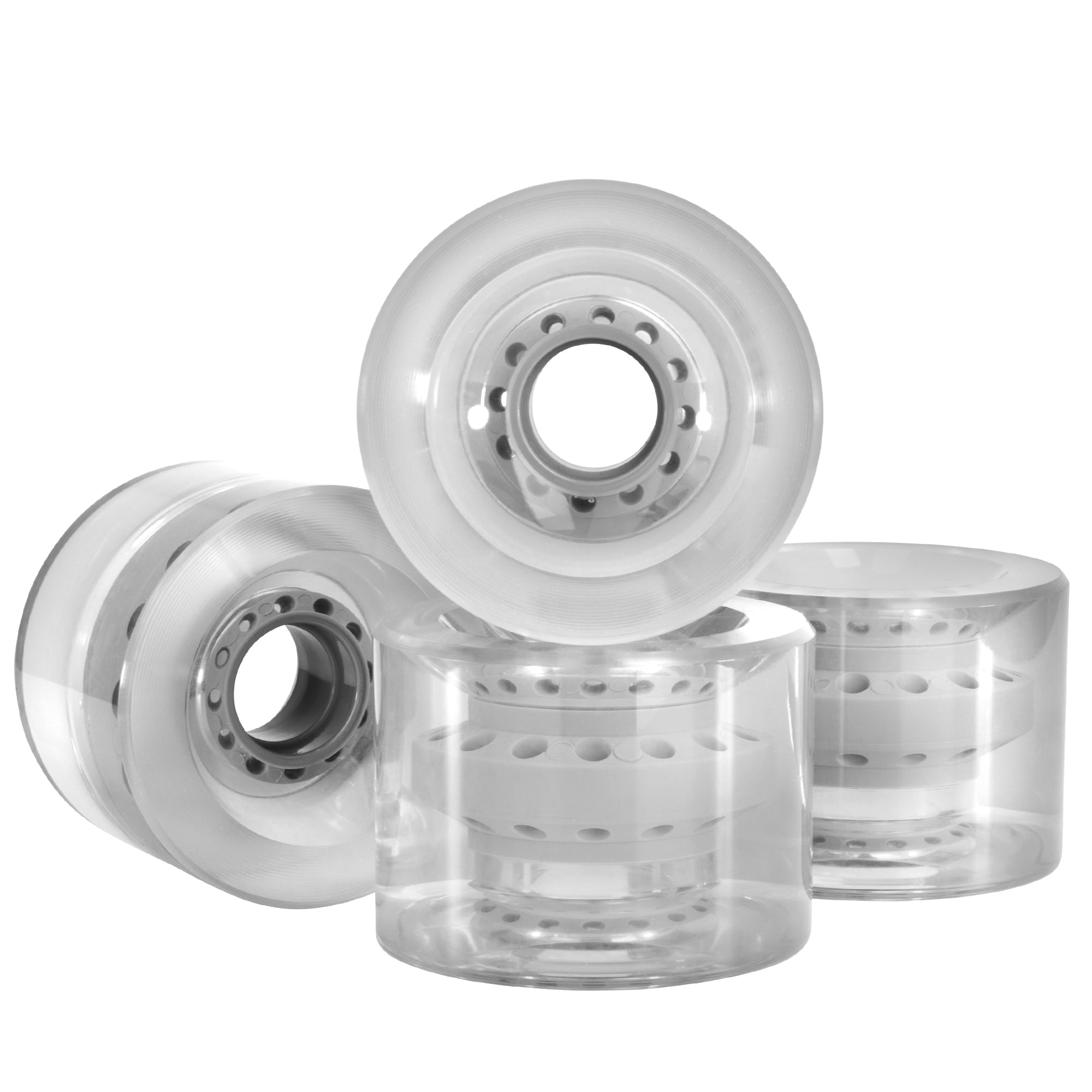Cal 7 Polyurethane Skateboard Wheels for Street and Park 70x51mm 80A ...