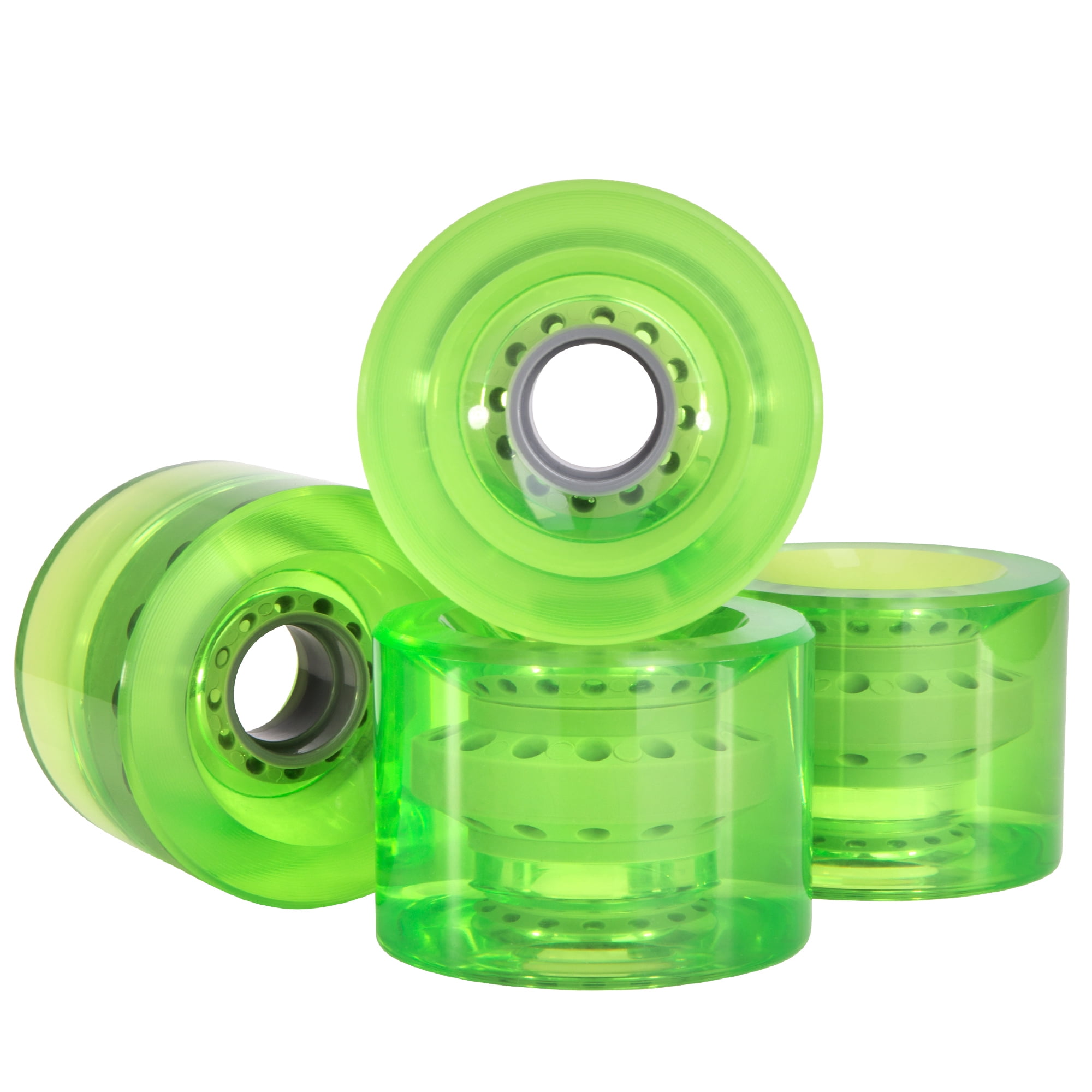Cal 7 Polyurethane Skateboard Wheels for Street and Park 70x51mm 80A ...