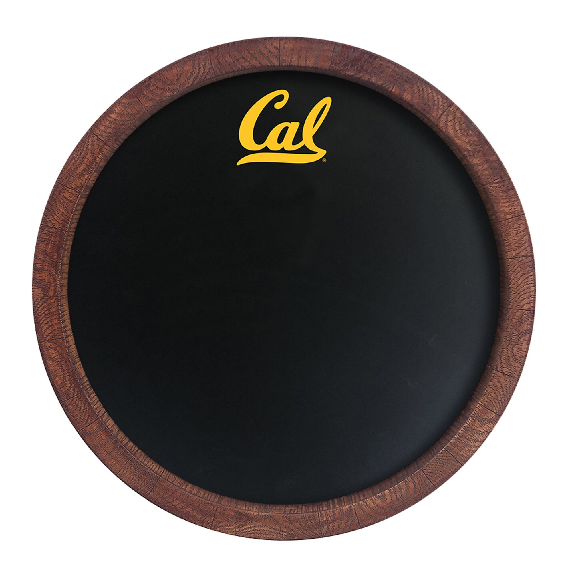 Cal Bears 20.25'' Round Chalkboard Faux Barrel Top Sign - Walmart.com