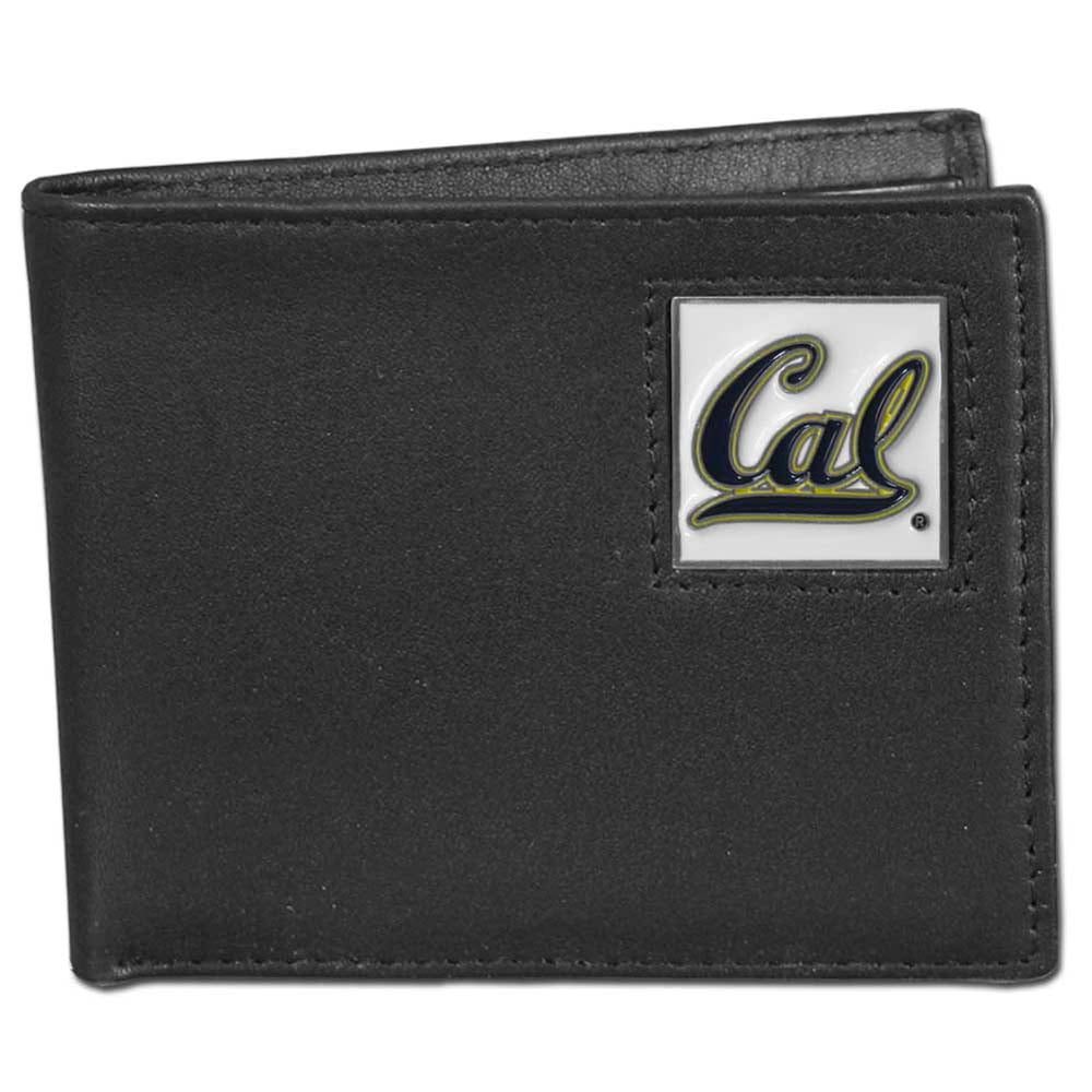 Cal Berkeley Bears Leather Bi-fold Wallet Packaged in Gift Box (F ...