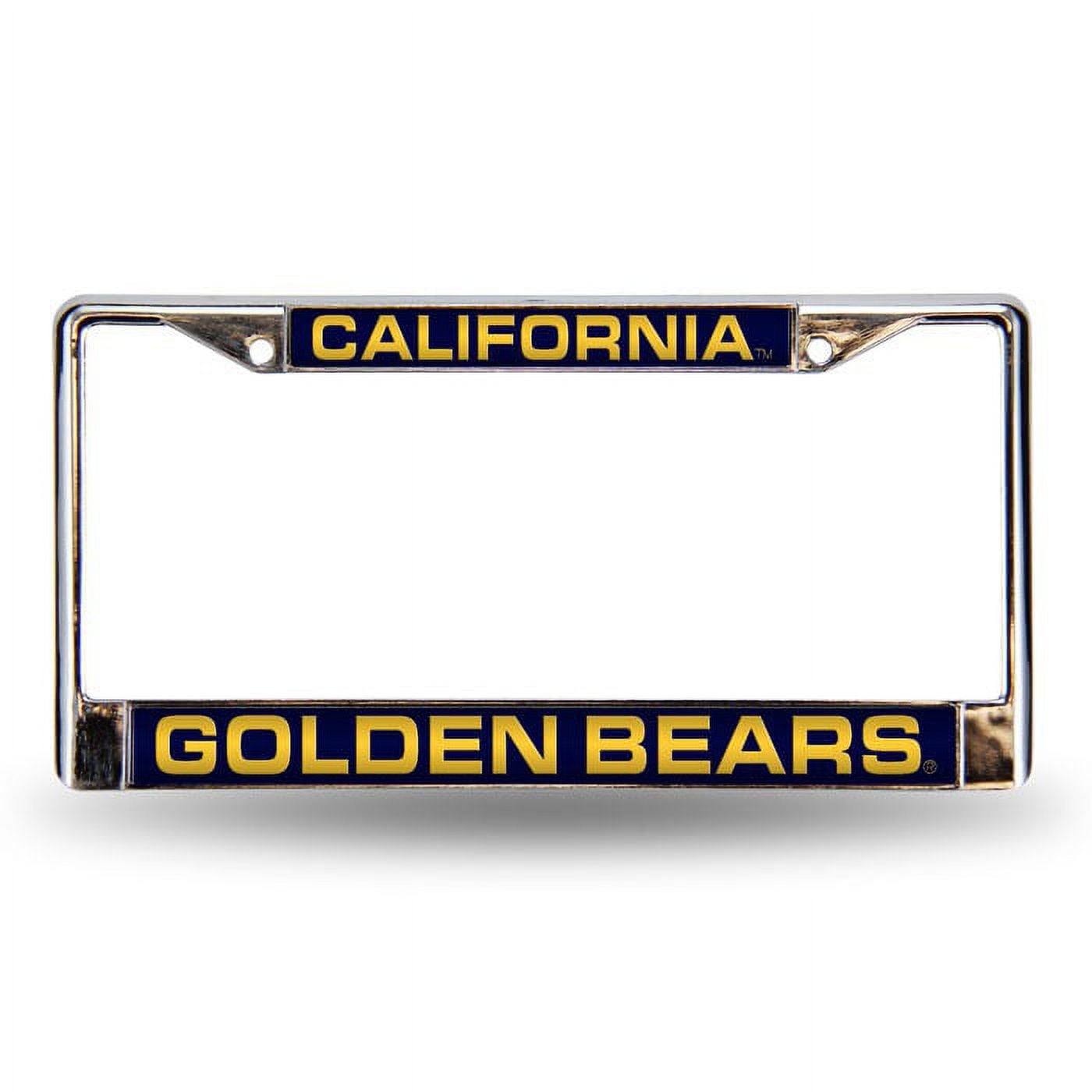 Cal Berkeley Golden Bears Chrome Metal Laser Cut License Plate Frame ...
