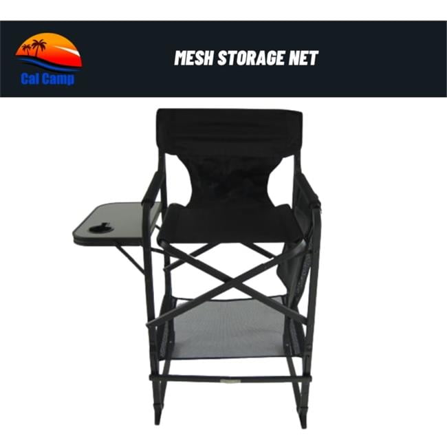 Cal Camp TP68XLTT Tuscany Big Daddy Oversize Heavy Duty Tall Chair with ...