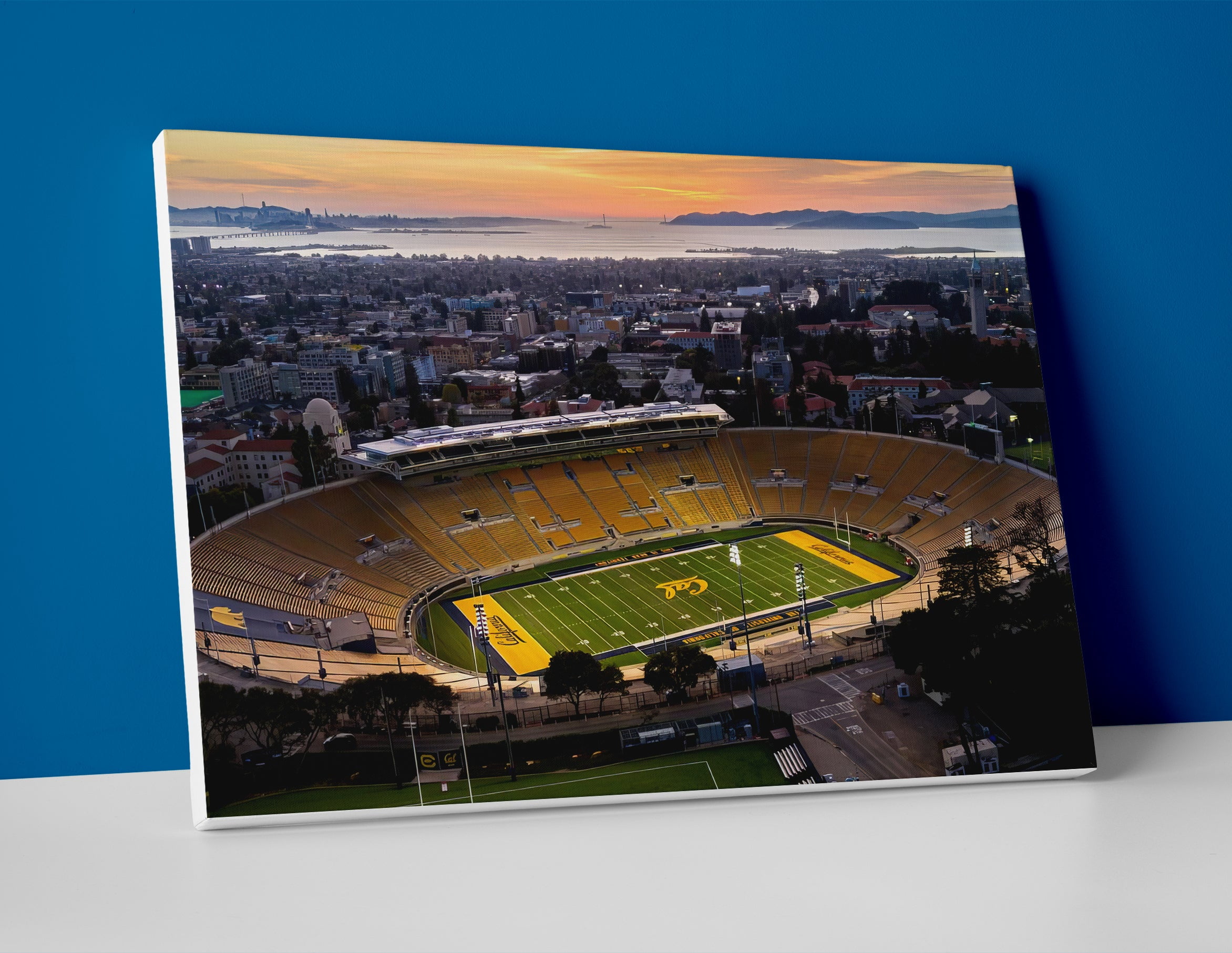 Cal Golden Bears Football Stadium Poster or Wrapped Canvas - Walmart.com