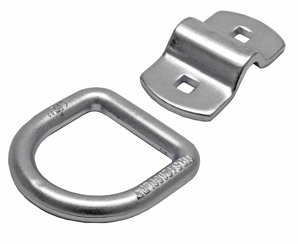 1/2" Forged D-Ring With Bolt-On Bracket - Walmart.com