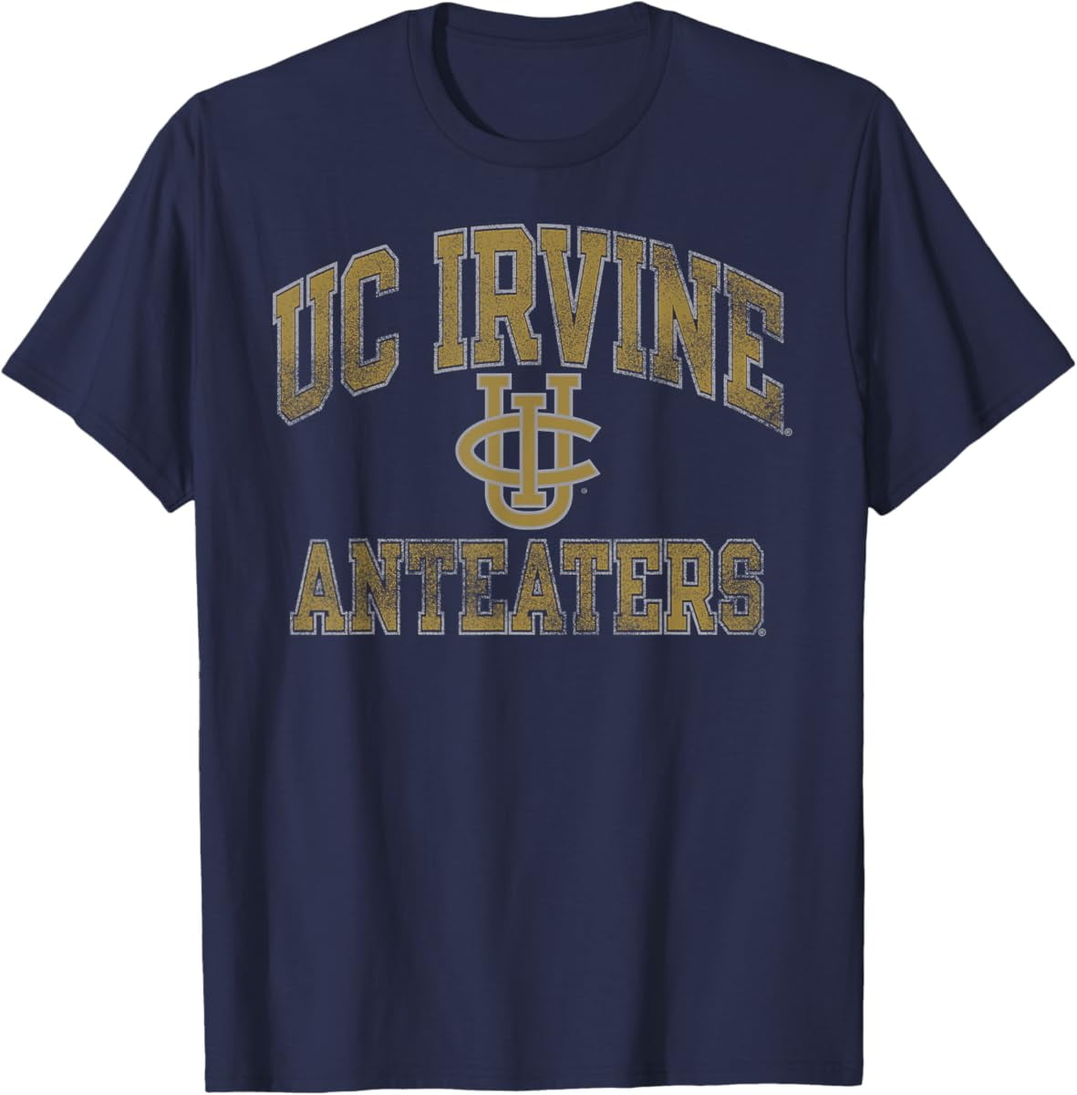 Cal Irvine Anteaters Vintage Worn Navy T-Shirt - Walmart.com