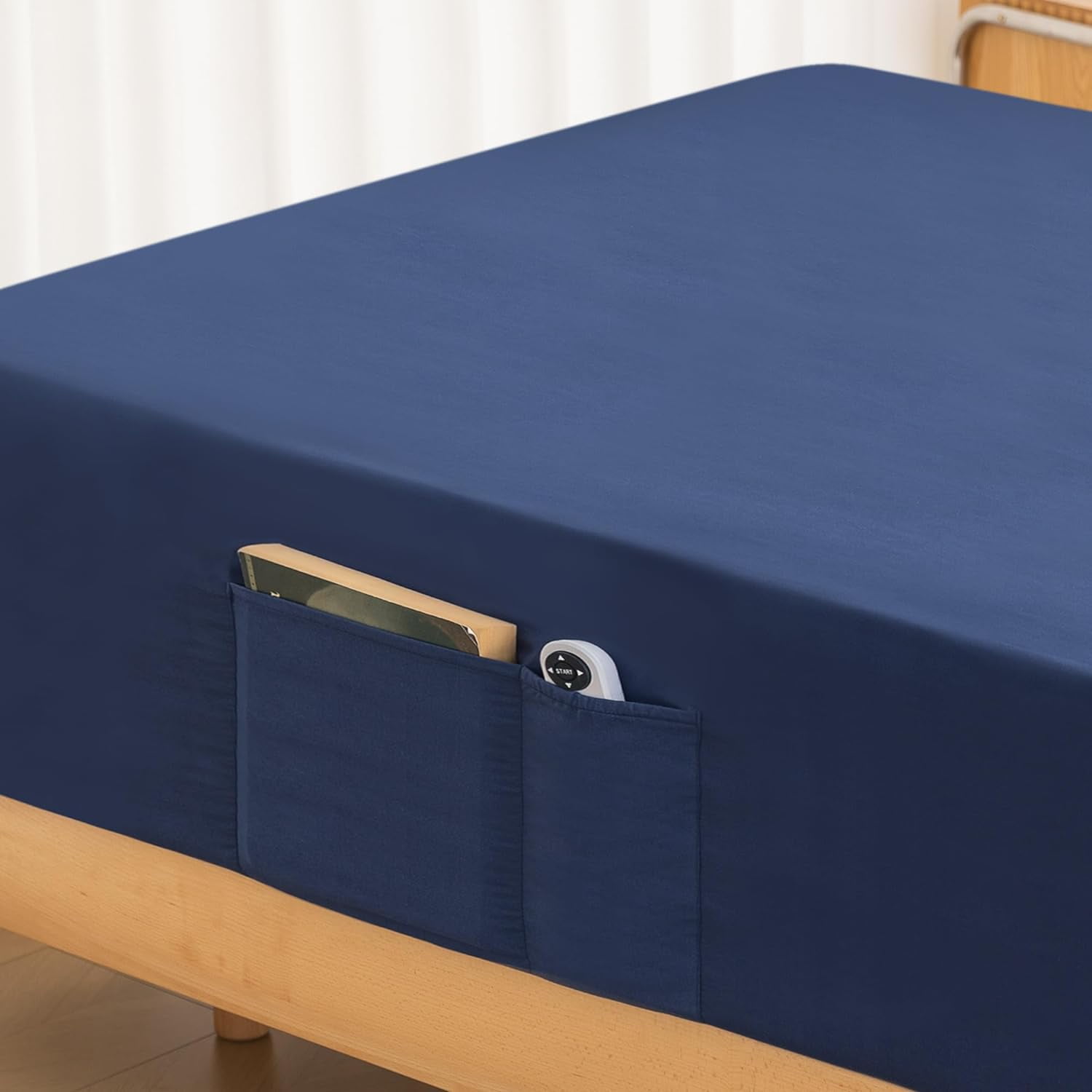 Cal King Fitted Sheet Only - Premium 1800 Super Soft & Cozy Microfiber ...