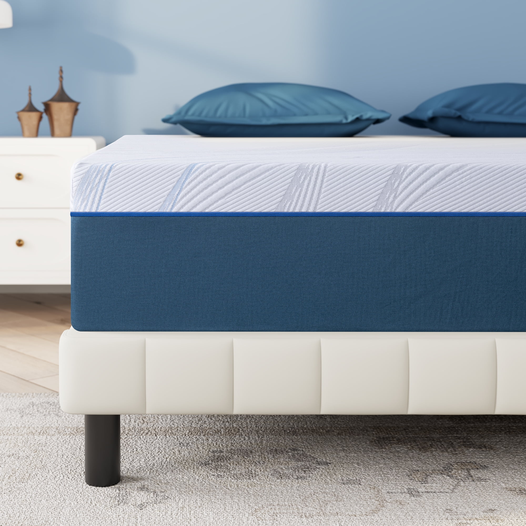 Cal King Mattress, GELBIY 12 inch Cal King Size Medium Firm Memory Foam ...