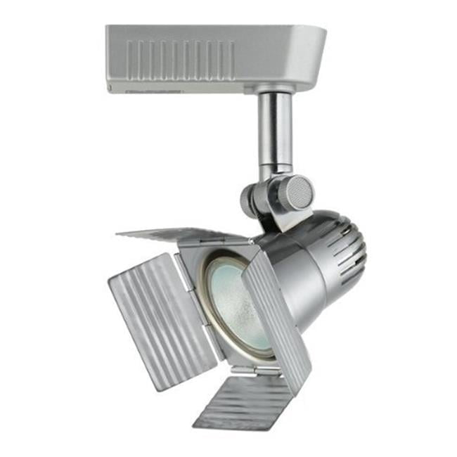 Cal Lightin 120V- 50W- MR-16- Track Head- Brushed Steel - Walmart.com