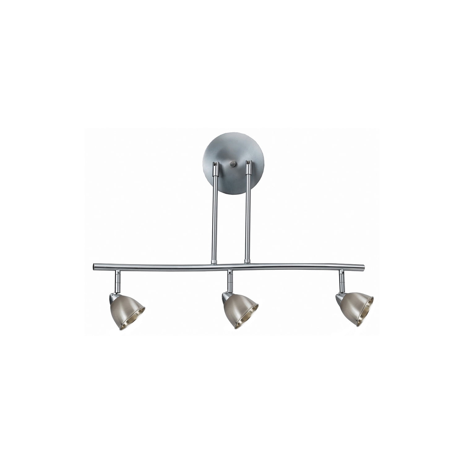 Cal Lighting 7.25-19.25" Adjustable Metal Serpentine Three Light ...