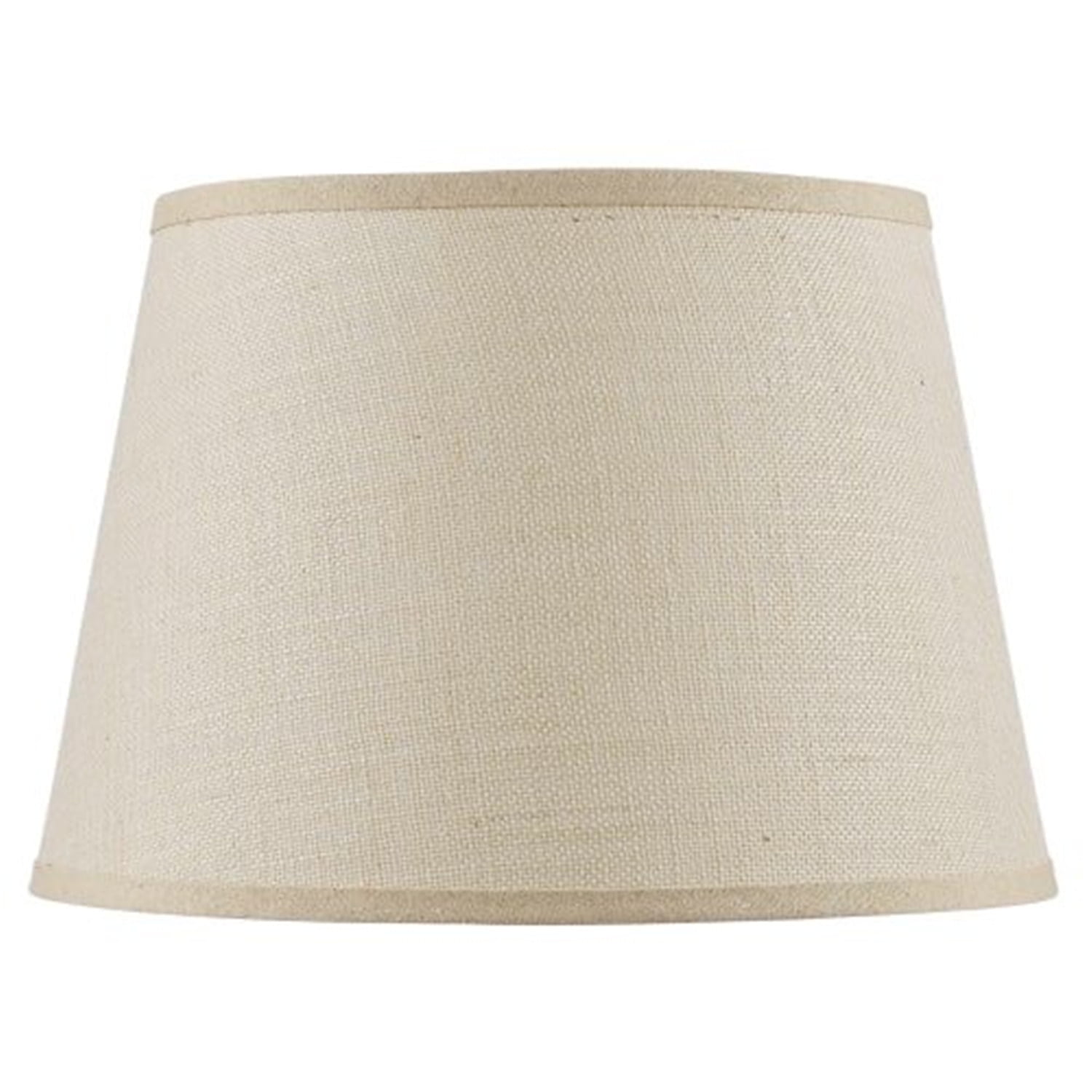 Cal Lighting 8111 Shades 13" Hardback Fabric Lamp Shade in Burlap Beige ...