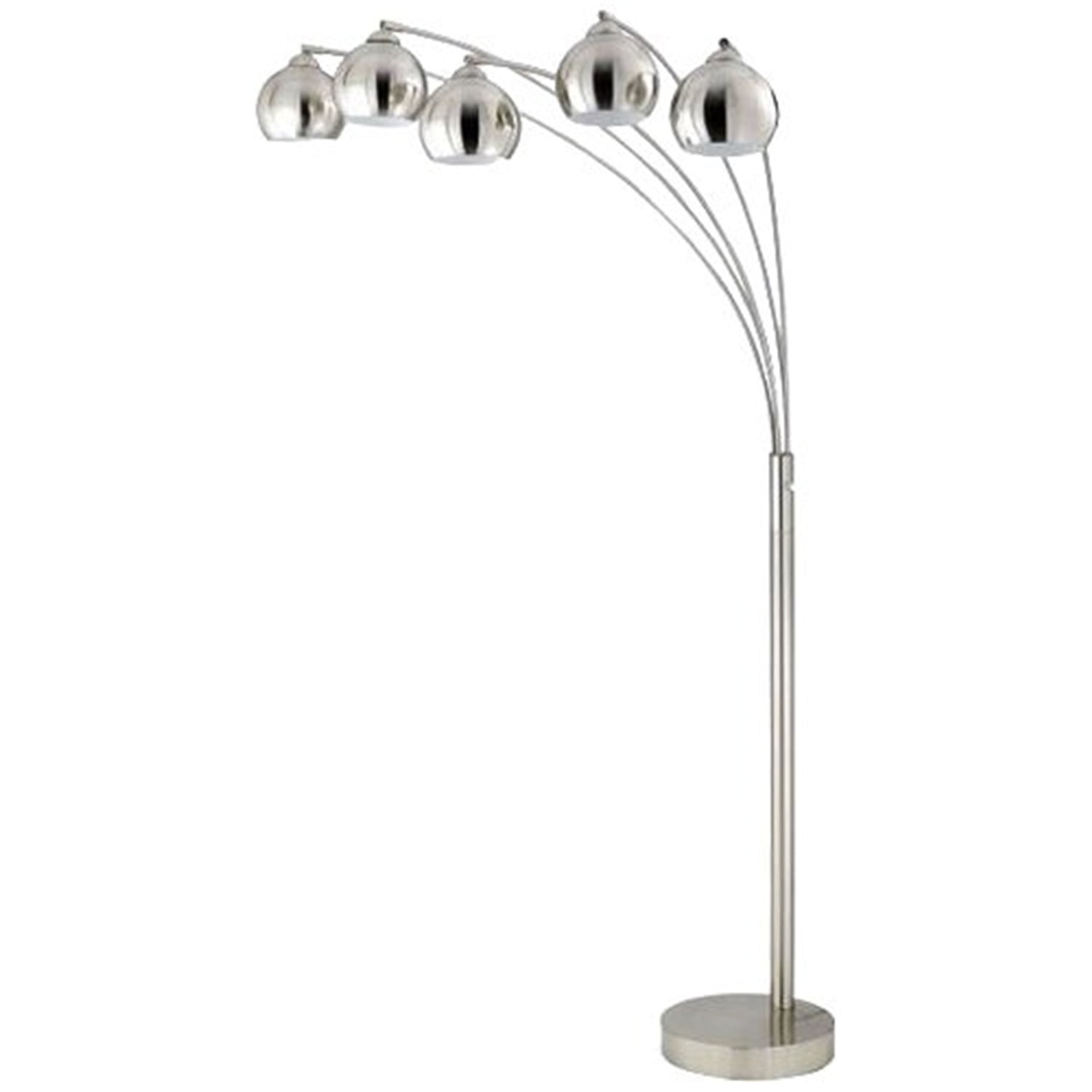 Cal Lighting - Arc-Five Light Floor Lamp-14 Inches Wide by 76 Inches ...