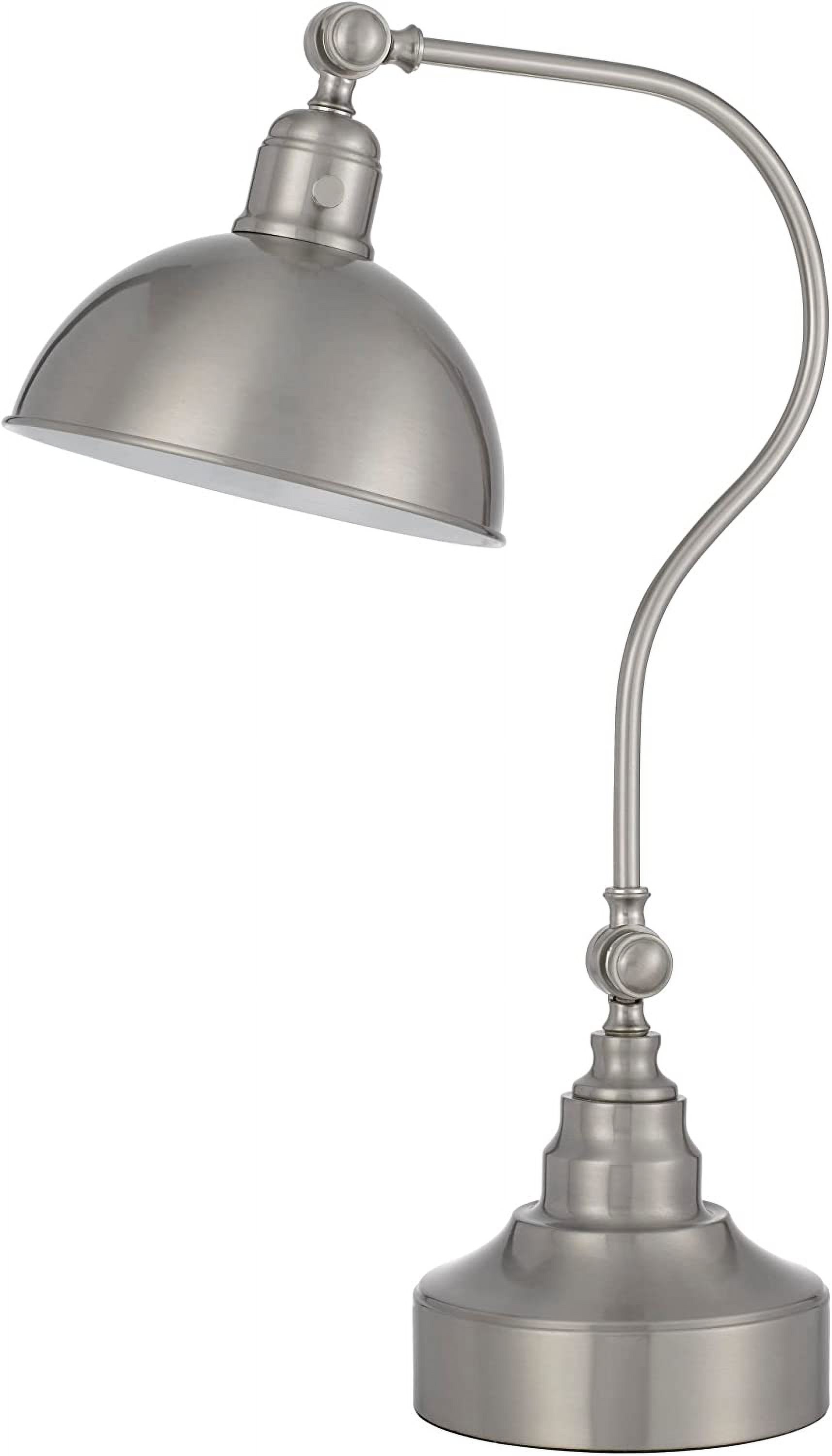 Cal Lighting BO-3025DK-BSIndustrial Adjustable Metal Downbridge Desk ...