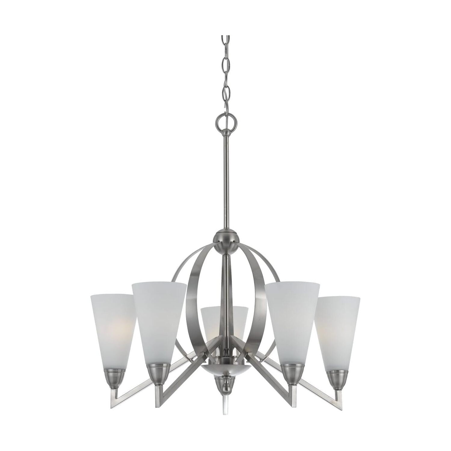 Cal Lighting - Canroe - Five Light Chandelier -Traditional Installation ...