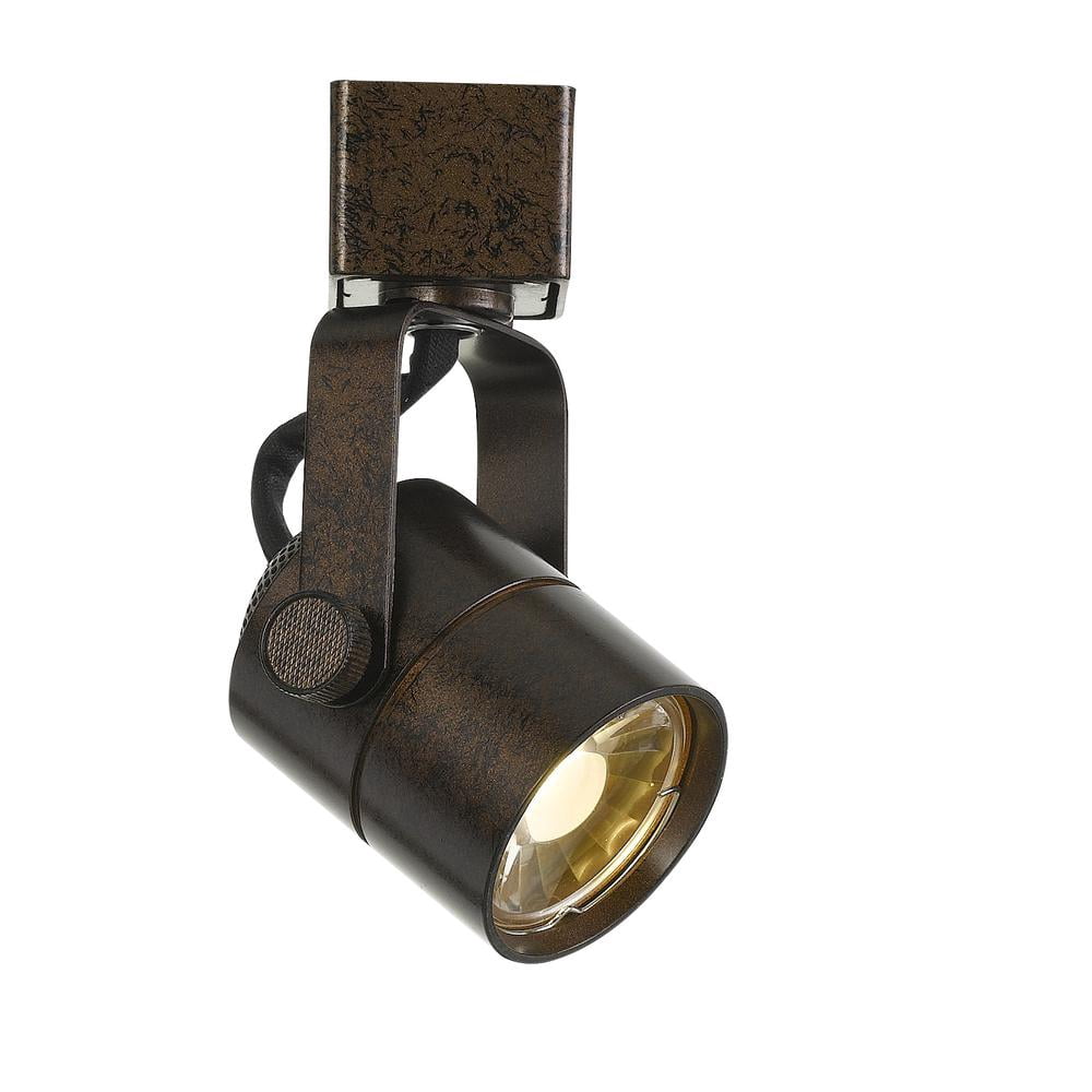 Cal Lighting HT-611 LED 8W Dimmable Metal Track Fixture in Rust Brown ...
