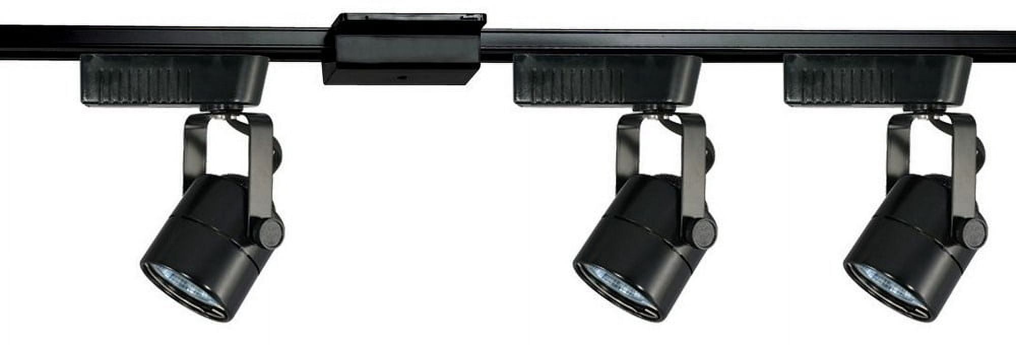 Cal Lighting - HT Series-3 Light Track Head-Black Finish - Walmart.com