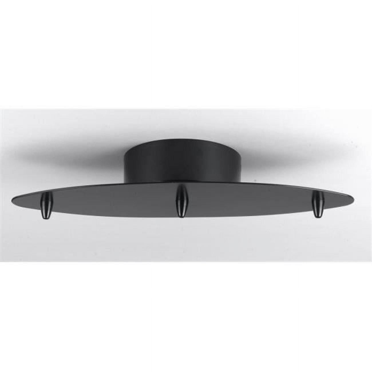 Cal Lighting Low Voltage 3 Light Canopy - Black - Walmart.com