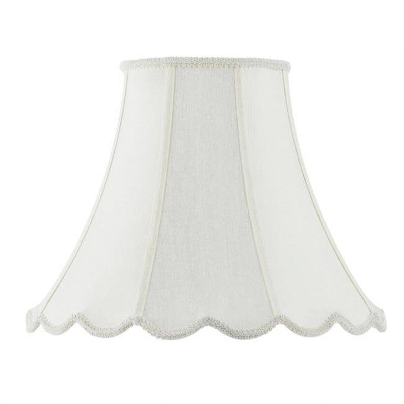 Cal Lighting Piped 15" Fabric Lamp Shade with Lined Interior in ...