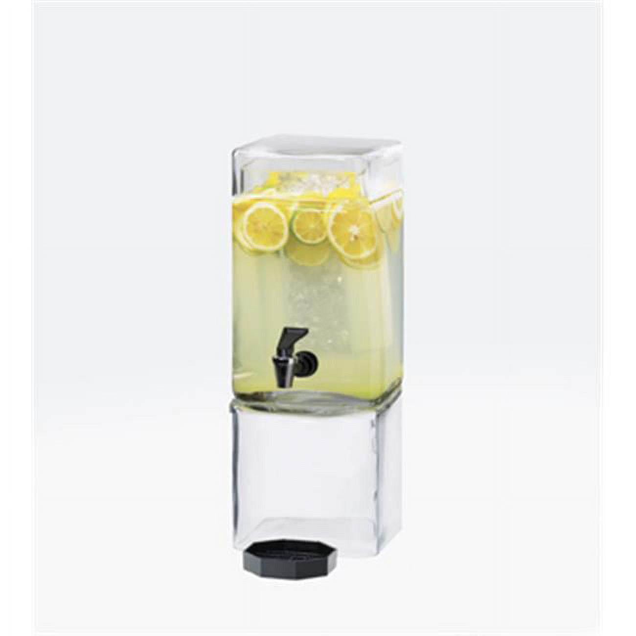 Cal Mil 1112-1A 1.5 Gallon Square Acrylic Beverage Dispenser - Walmart.com