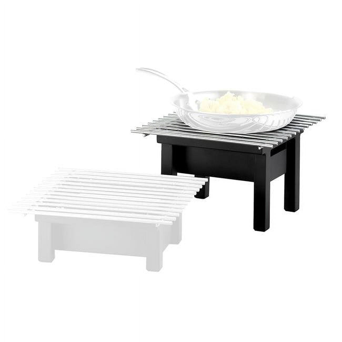 Cal Mil 1409-12-13 One by One Chafer Griddle, Black - 12 x 12 x 7 in ...