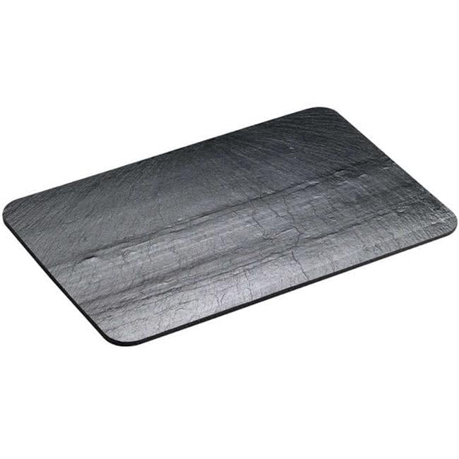 Cal Mil 1522-1014-65 Black Rectangular Slate Serving & Display Stone ...
