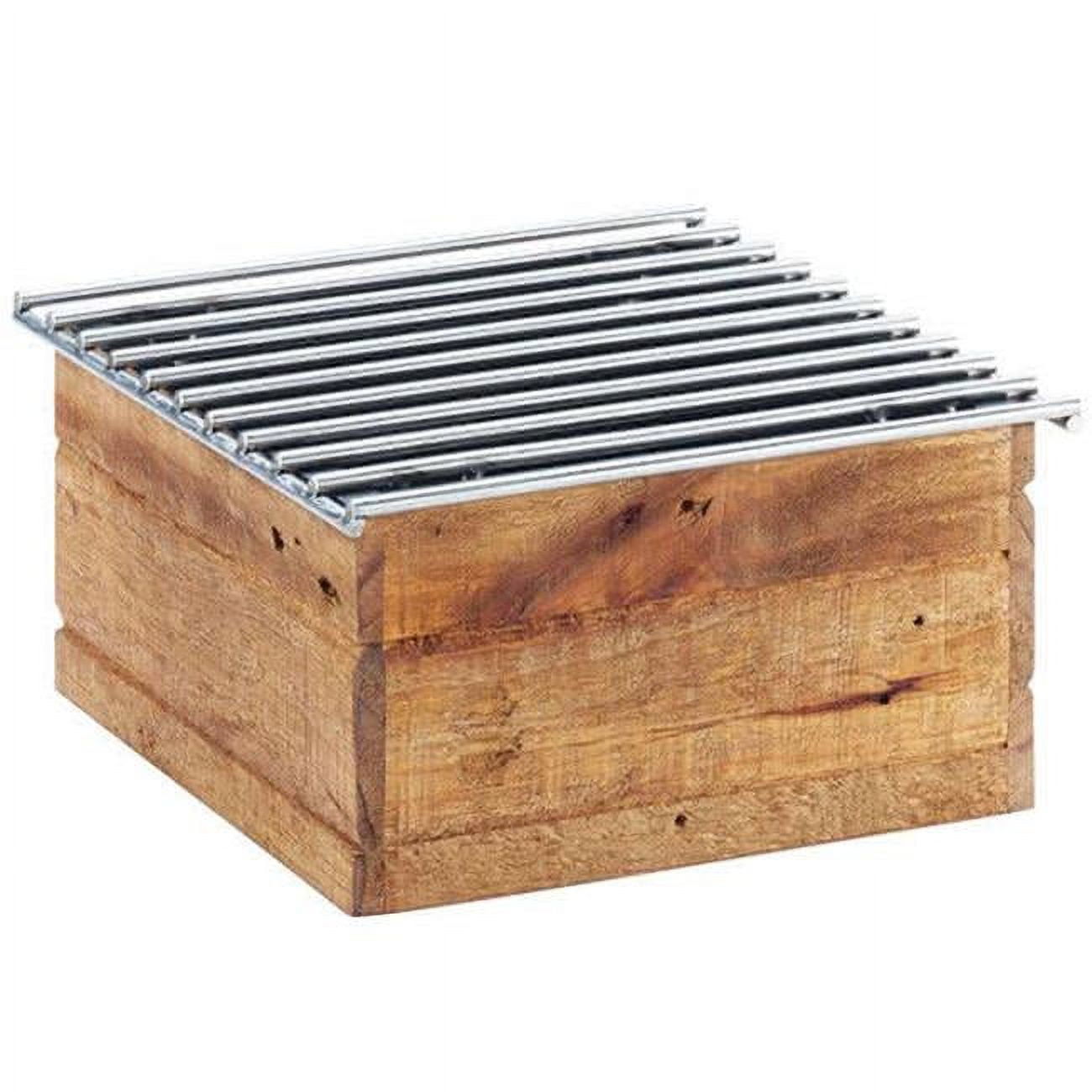 Cal Mil 3440-99 Madera Chafer Alternative Square - 10 x 10 in. - Brown ...