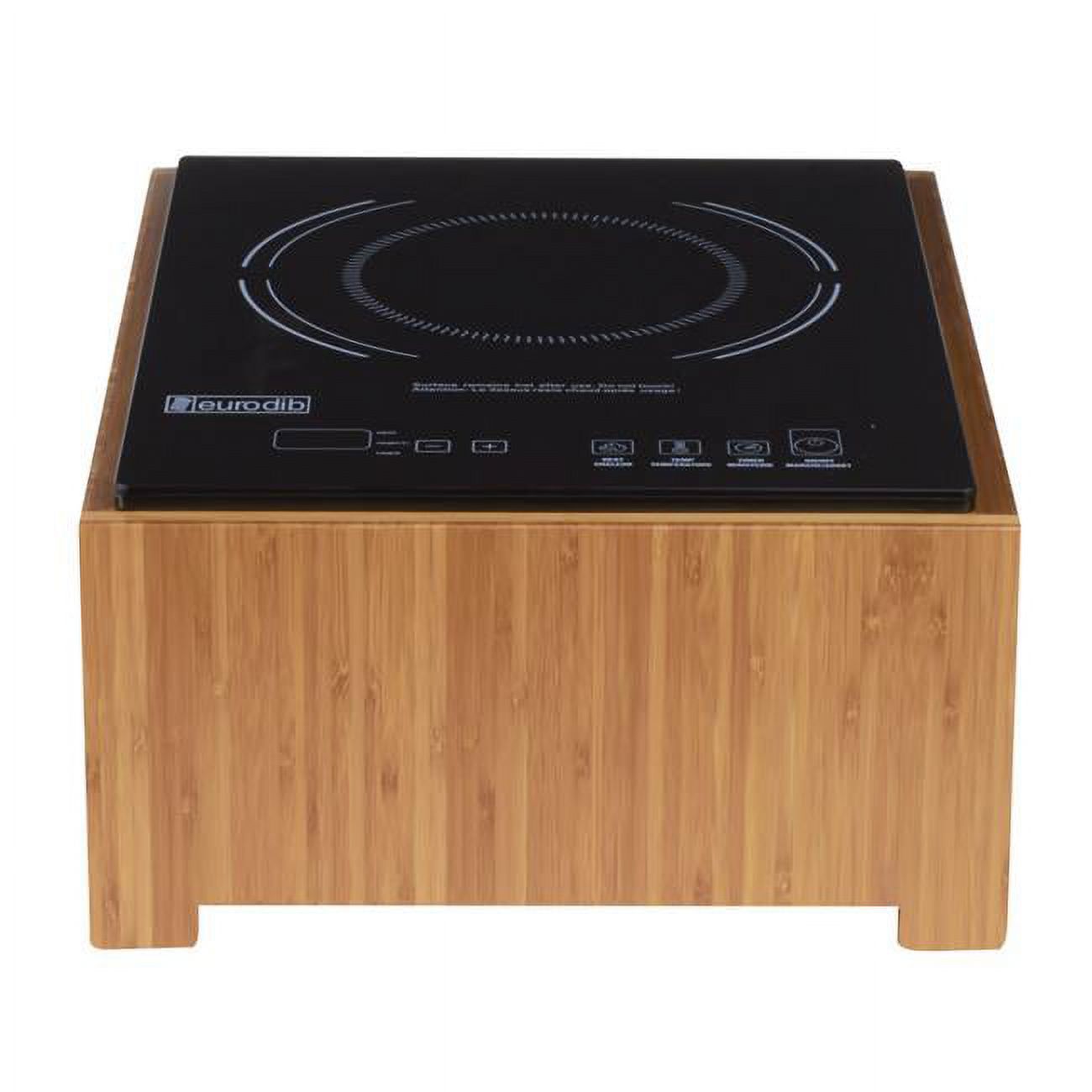 Cal Mil 3633-60 Bamboo Countertop Induction Cooker - 120V, 1600 watt ...