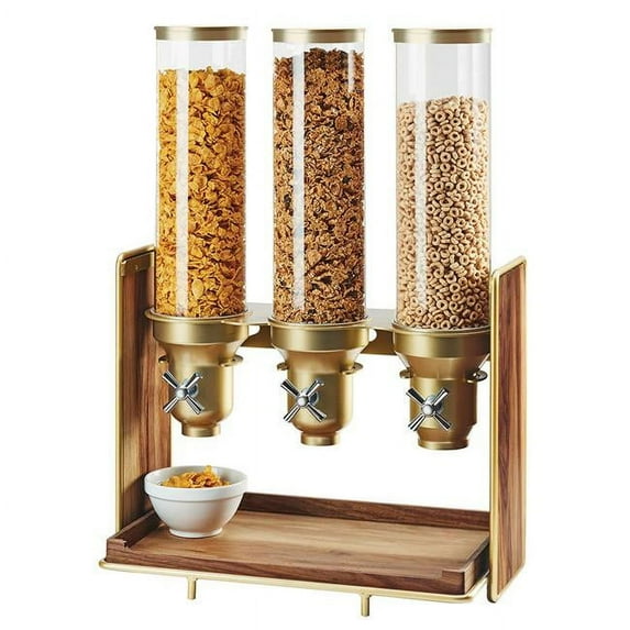 Cal-Mil 3720-46 Mid Century Brass Cereal Dispenser - Walmart.com