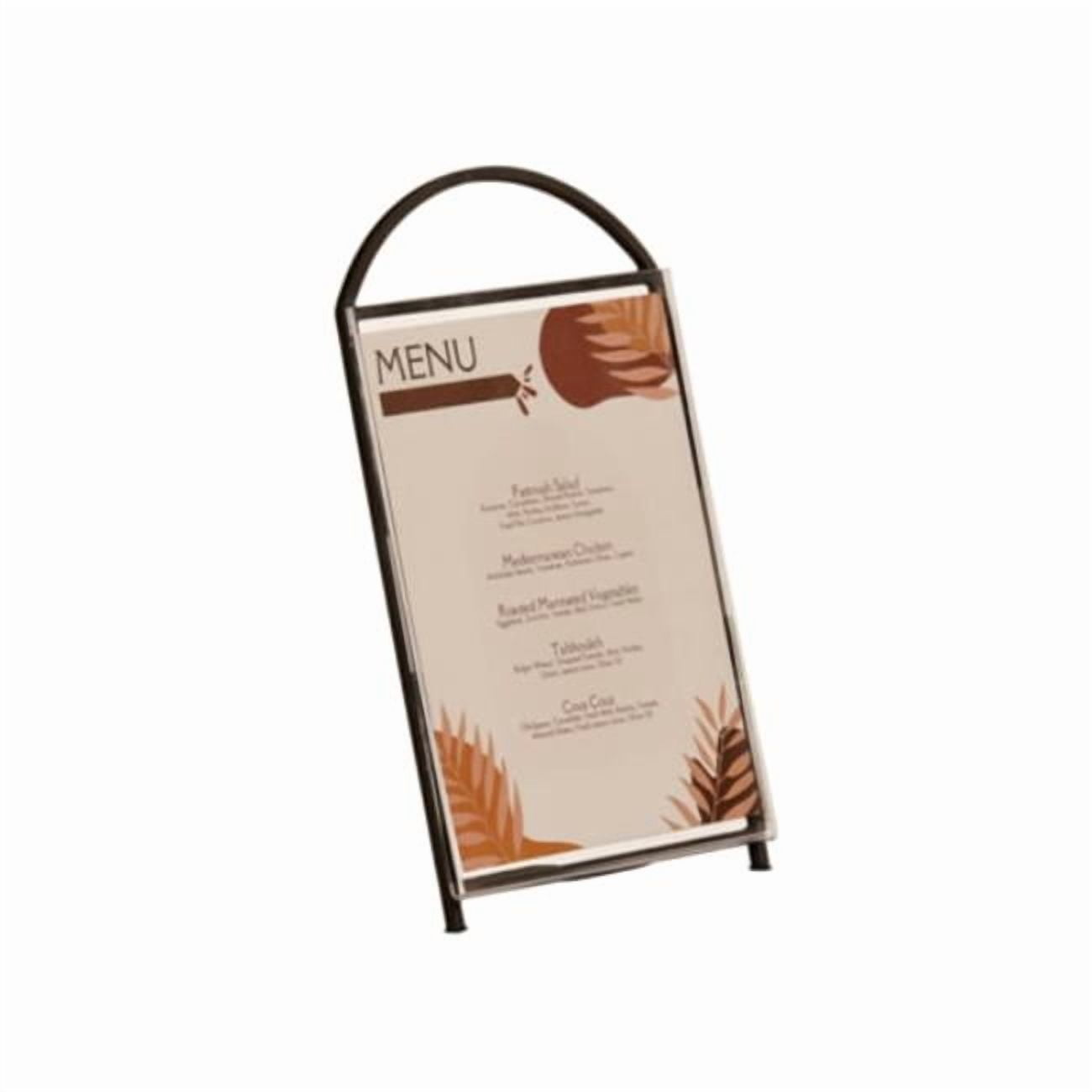 Cal-Mil 22409-811-13 8.5 x 3 x 14 in. Brooklyn Arched Sign Holder ...