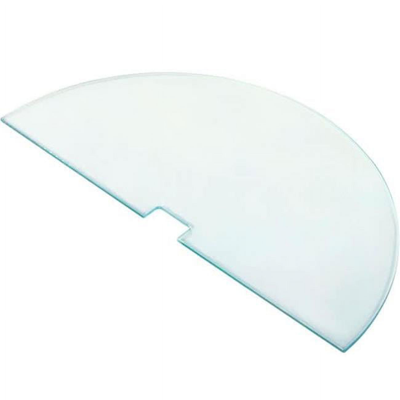 Cal Mil 831-RD Glass Shelf for Pillar Risers, Round - 19.75 x 10 x .25 ...