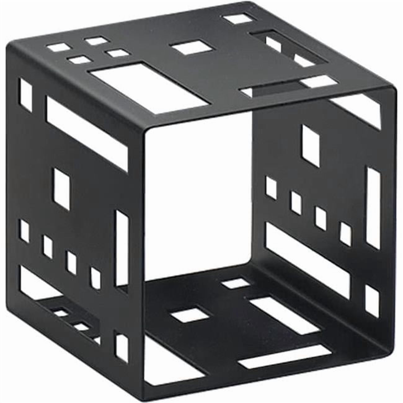 Cal Mil Black Squared Metal Cube Riser, 9 x 9 x 9 inch -- 1 each ...