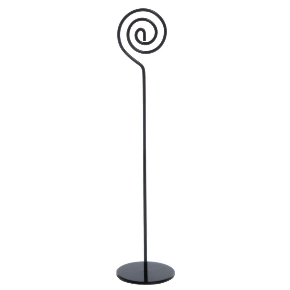 Cal-Mil Black Wire Table Number Holder - 2"Dia x 9"H - Walmart.com