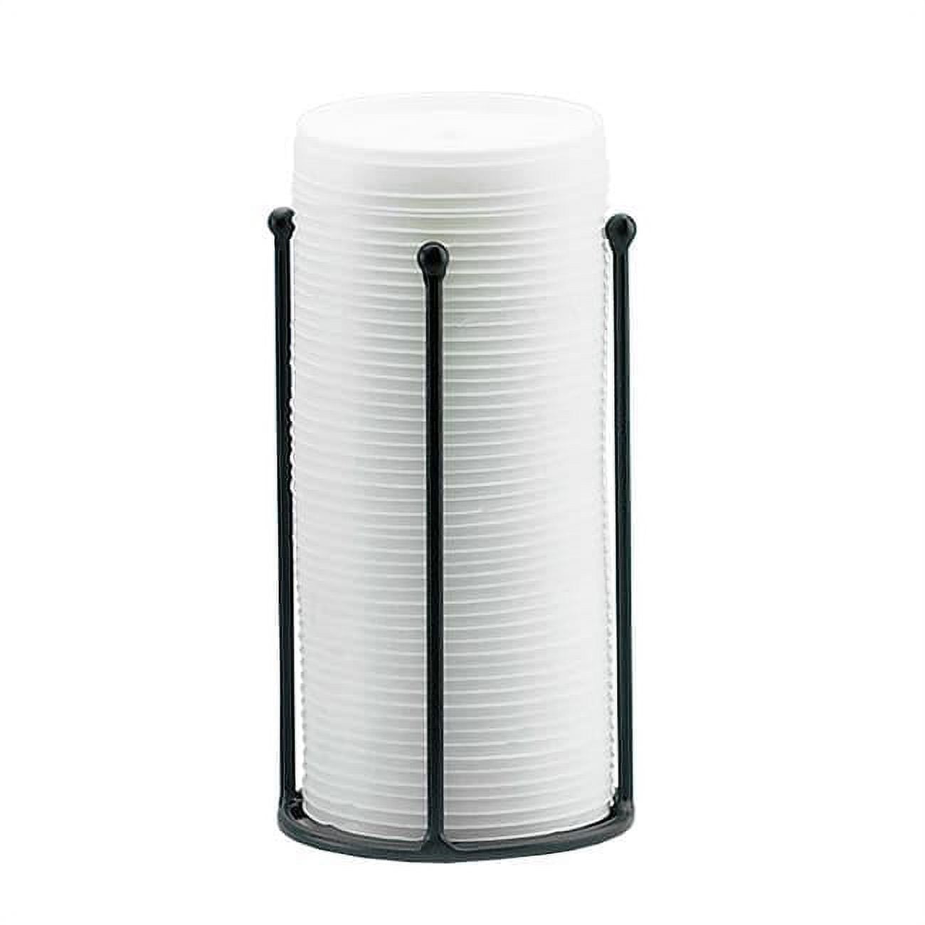 Cal Mil Iron Cup & Lid Display with Straight Posts - 4.125 x 4.125 x 8. ...